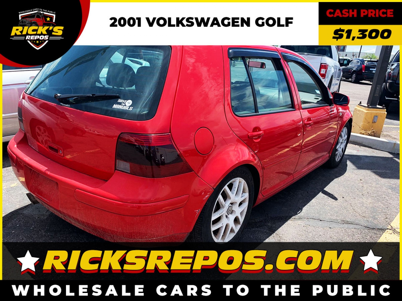 2001 Volkswagen Golf – Ricks Repos